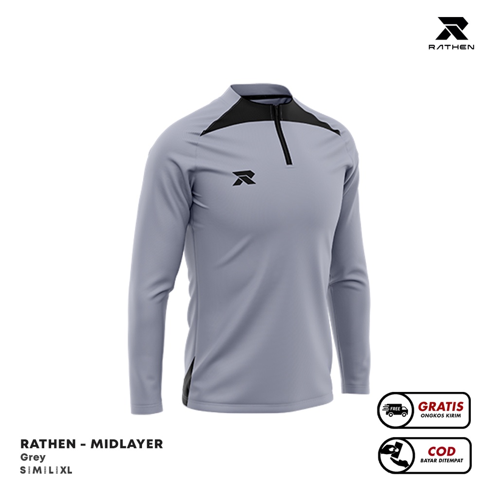 Jual RATHEN - Midlayer Abu | Shopee Indonesia