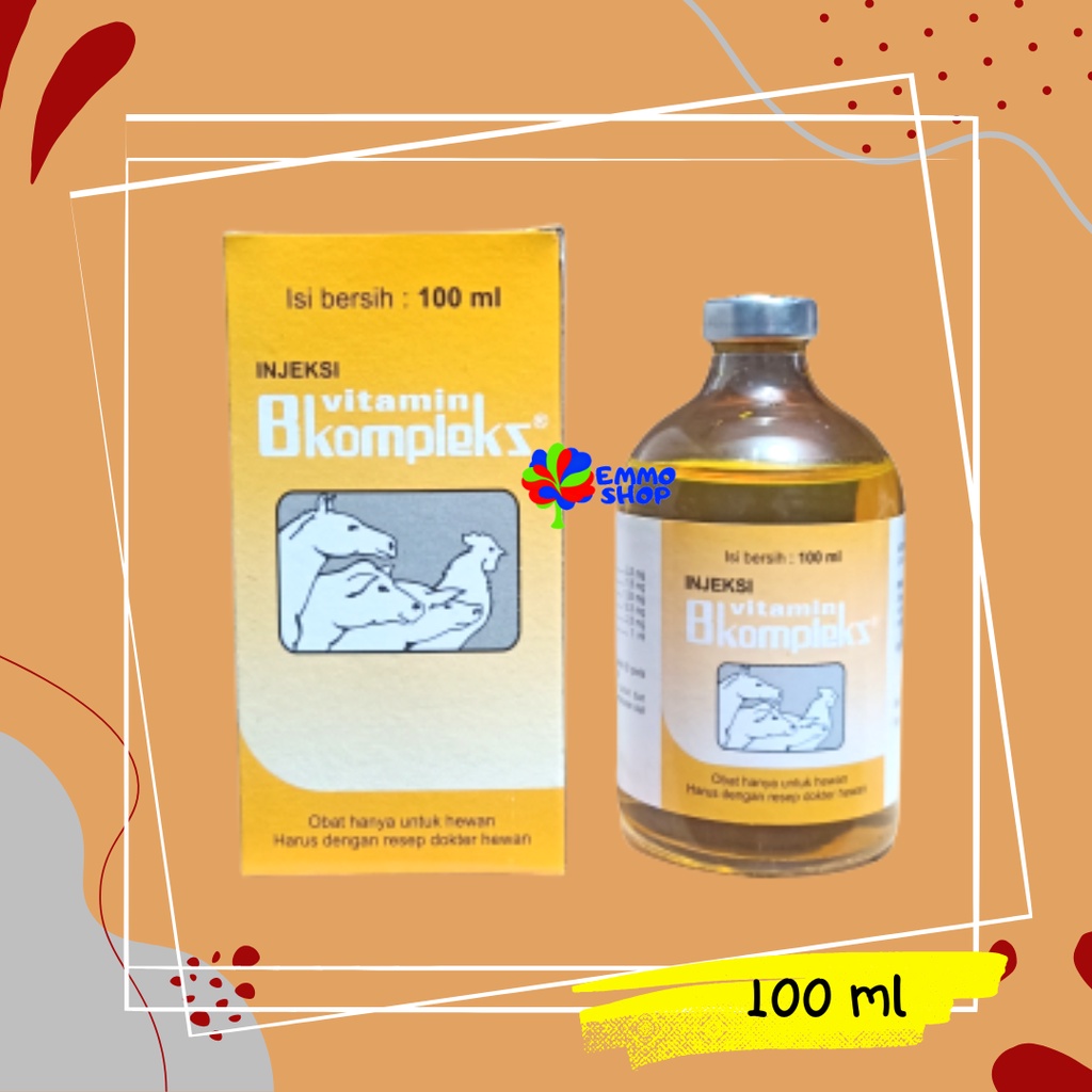 Jual Injeksi Vitamin B Kompleks Ternak 100ml | Shopee Indonesia