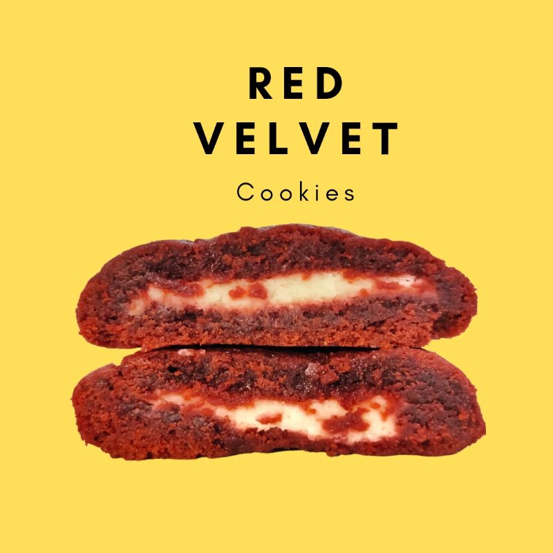 Jual Yoona Bakes - Red Velvet Cookies | Shopee Indonesia