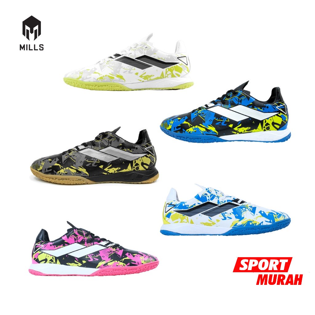 Jual SEPATU FUTSAL MILLS VULCAN IN 5 WARNA 400301, 400302, 400303 ...