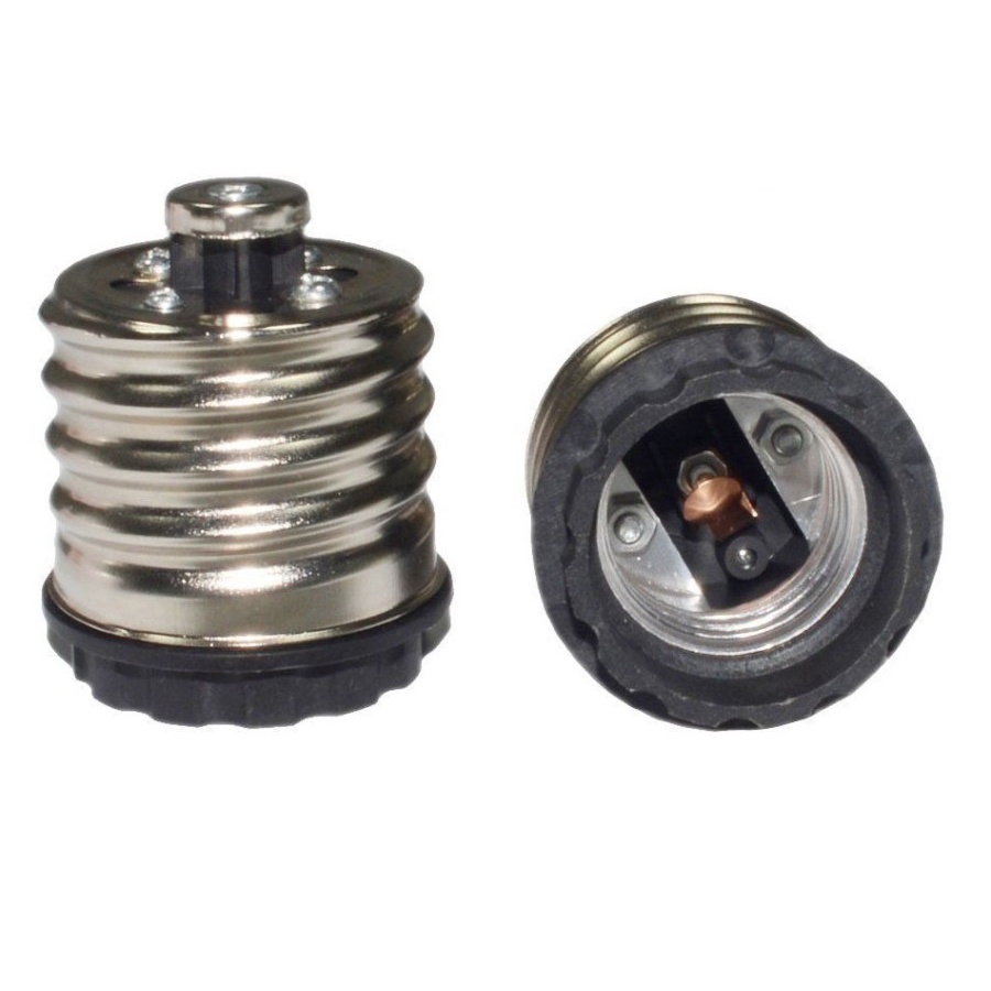 Jual Fitting Over E40 ke E27 Fiting Sambung Converter E 40 to E 27 | Shopee Indonesia