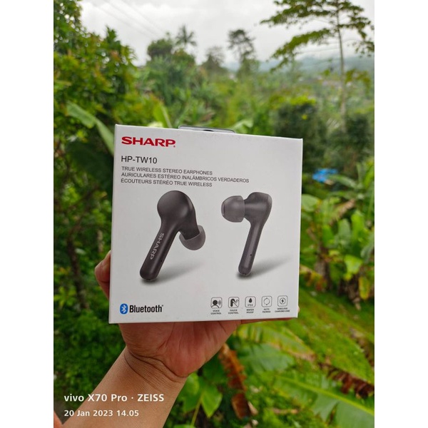 Jual SHARP TWS Earbuds HP-TW10 Touch Control | Shopee Indonesia