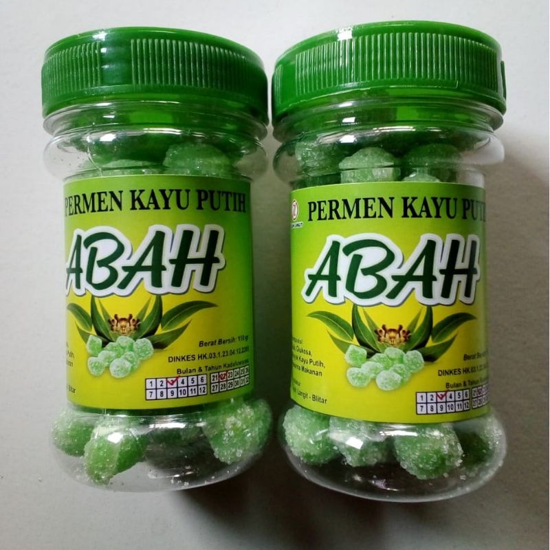 Jual Permen Kayu Putih ABAH 110gr ( kemasan botol ) | Candy Manis Keras ...