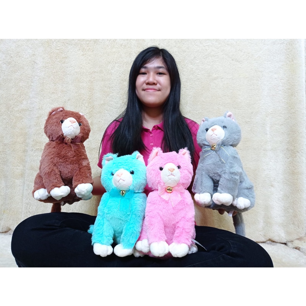 Jual CBT Boneka Kucing Sit Cat Terbaru Super Cute | Shopee Indonesia