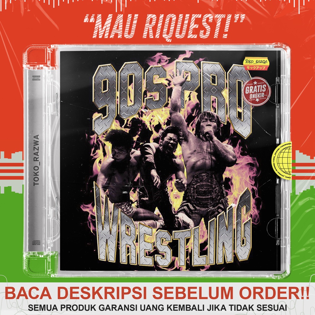 Jual FULLERMOE - 90s Pro Wrestling Text Styles Pack (Vol. 1) For ...