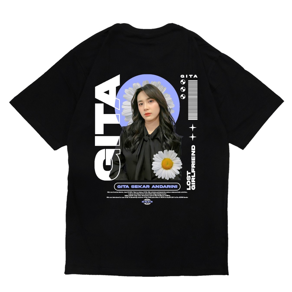 Jual KAOS JKT48 NEW ERA GITA - TSHIRT MEMBER JKT 48 NEW ERA Gita Sekar Andarini | Shopee Indonesia