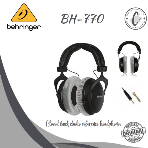 Jual BEHRINGER BH770 Closed-Back Studio Headphone Original BH-770 ...