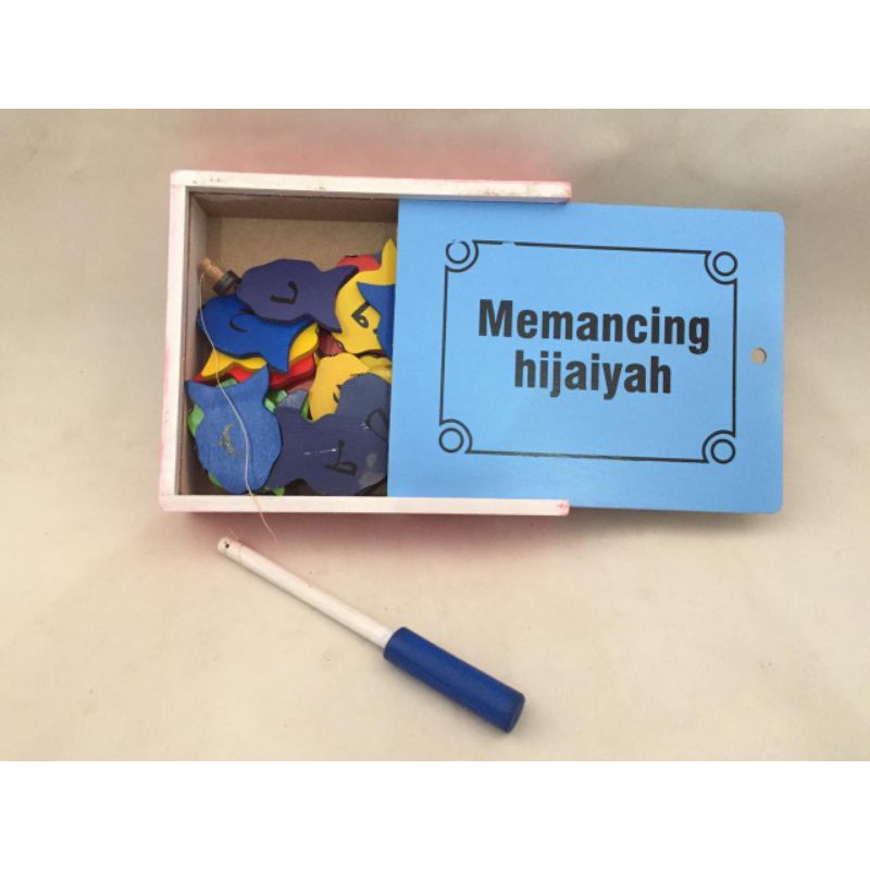 Jual Memancing Hijaiyah Angka Belajar Membaca | Mainan Edukatif Anak TK ...