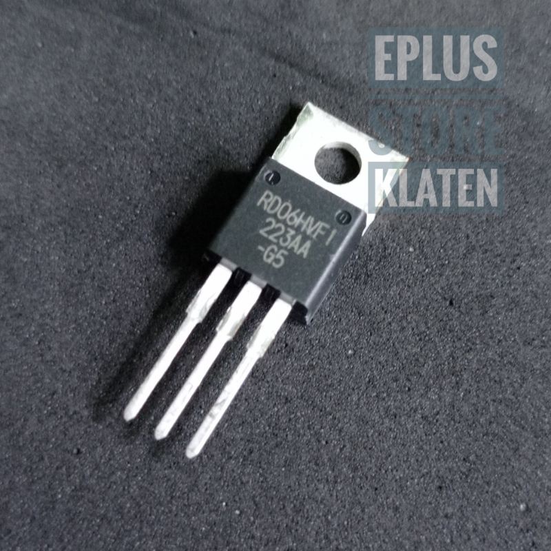 Jual Transistor Mosfet RF RD06HVF1 RD06 New Original VHF UHF TR121 ...