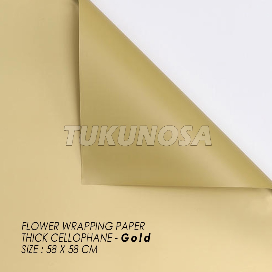 Jual FLOWER WRAPPING PAPER THICK CELLOPHANE - BOUQET PAPER KERTAS BUKET ...
