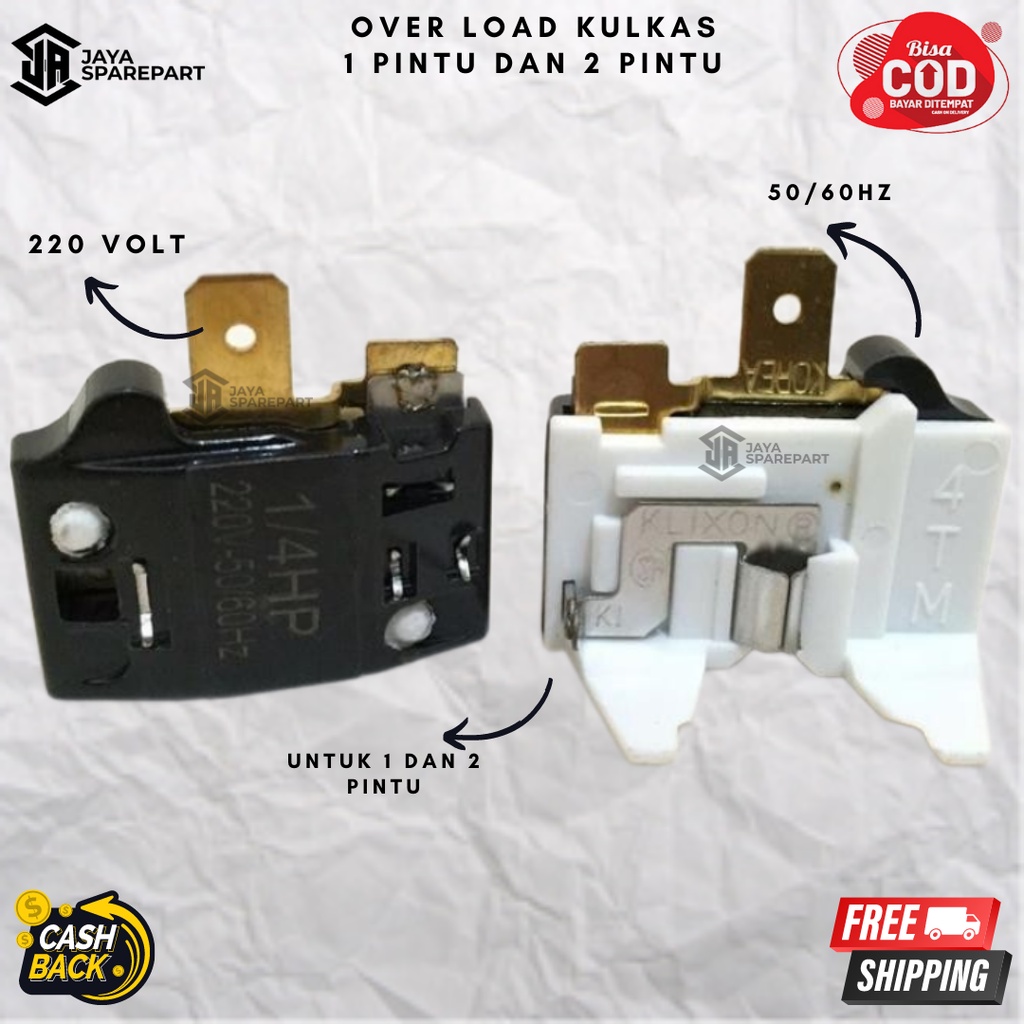 Jual OVER LOAD KULKAS 1 DAN 2 PINTU| OVER LOAD GEPENG | OVERLOAD FREZER ...