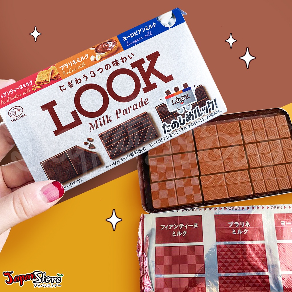 Jual Fujiya Look Chocolate Collection : Milk Parade | Shopee Indonesia