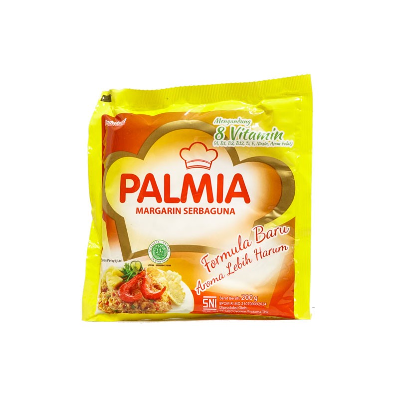 Jual PALMIA MARGARINE SACHET 200GR /PCS | Shopee Indonesia