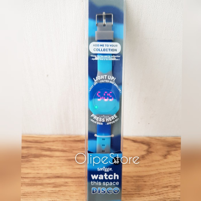 Jual SMIGGLE - DISCO WATCH THIS SPACE JAM TANGAN LAMPU SMIGGLE (BOY ...