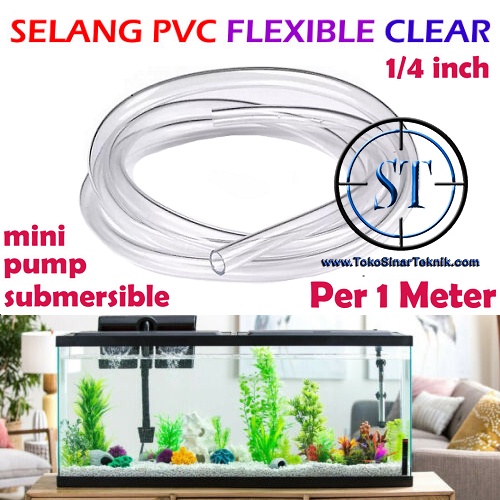Jual Selang PVC Bening Untuk Pompa Submersible Air dan Angin Hisap ...