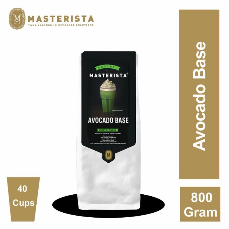 Jual Masterista powder avocado base / bubuk perasa minuman rasa alpukat ...