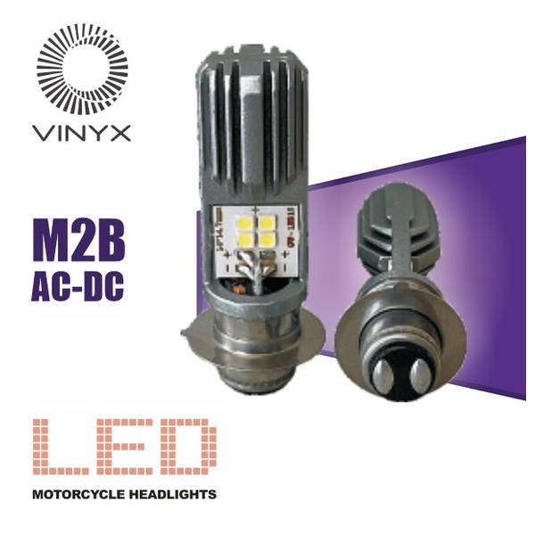 Jual Lampu Depan Utama LED VINYX M2B 2 Sisi Motor H6 Bebek Matic AC DC | Shopee Indonesia