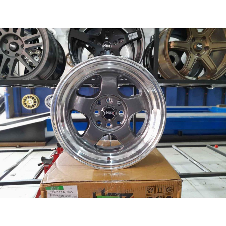 Jual Velg Mobil Racing Hsr Ring 15 Baut 4 Double Pcd Model Celong Lebar 7/8 Et/Offset 40/33 ...