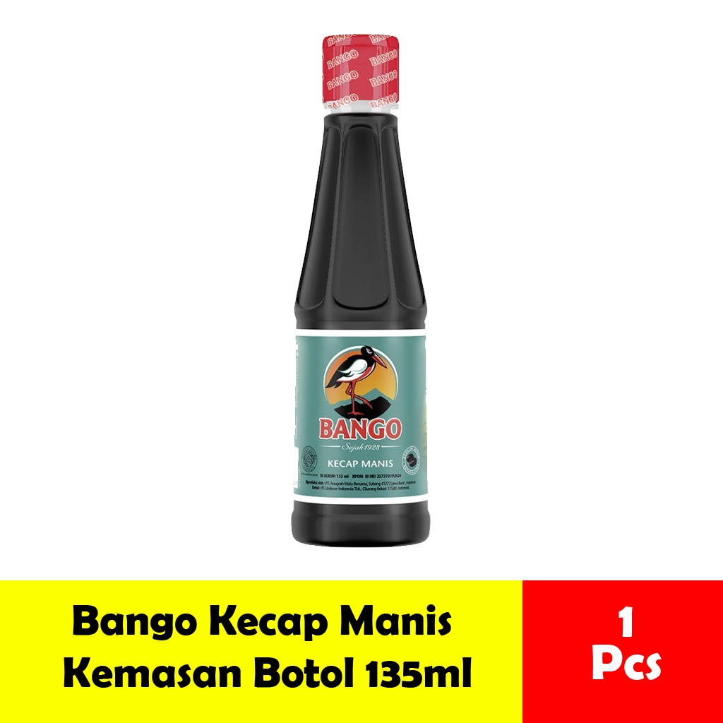 Jual Kecap Manis Bango Kemasan Botol isi 135ml | Shopee Indonesia