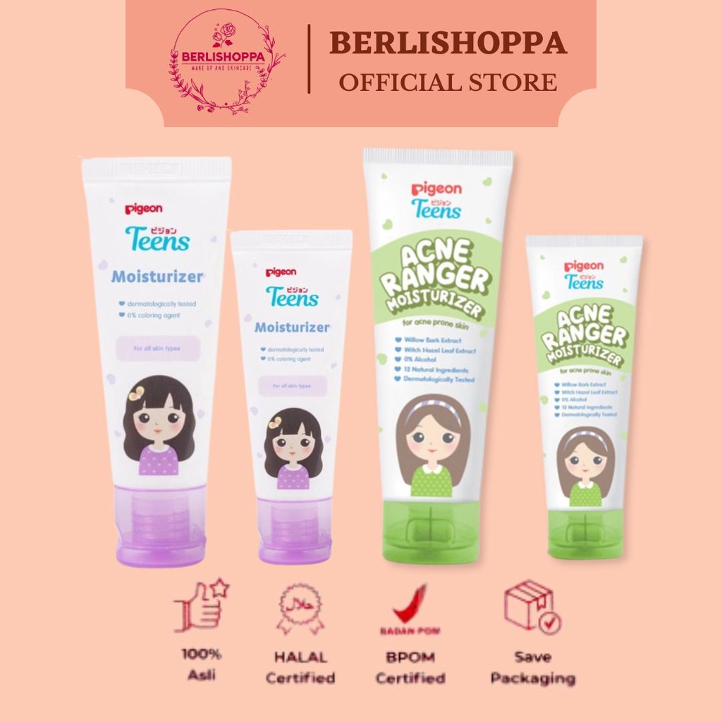 Jual PIGEON Teens Moisturizer / Acne Ranger Moisturizer For All Skin ...