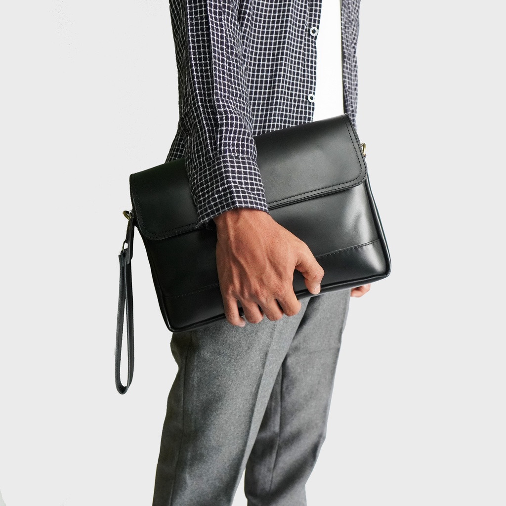 Jual Caliandravieri Tas iPAD Kulit Asli Clutch CVT1 Tas Mesenger Tab ...