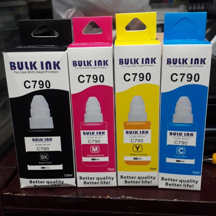 Jual Tinta canon C790 bulk ink -SP | Shopee Indonesia