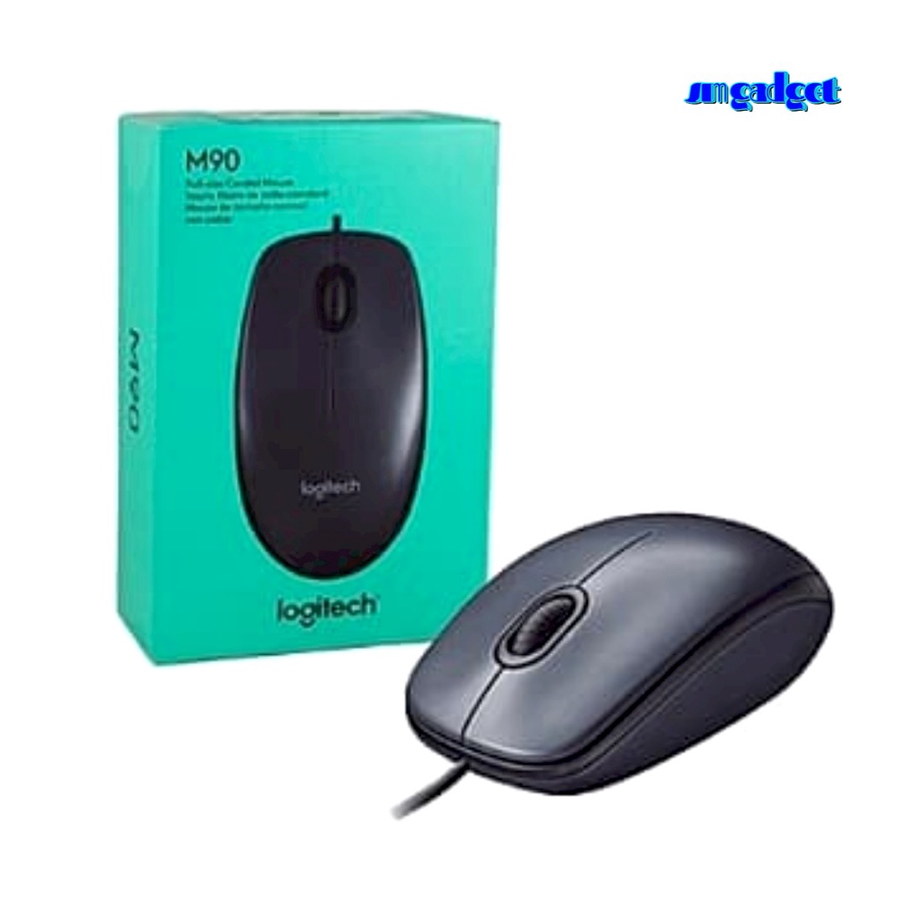 Jual Logitech M90 Optical USB Mouse Kabel Original Mouse Logitech Wired ...
