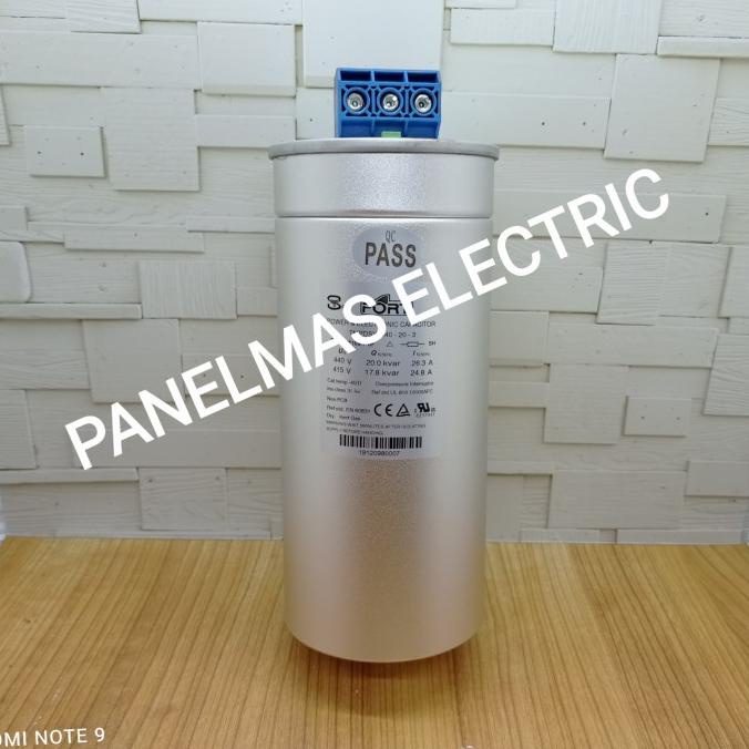 Jual Power Capacitor 20Kvar 440V Tmpdsy-440-20-3 Kapasitor Bank Fort | Shopee Indonesia