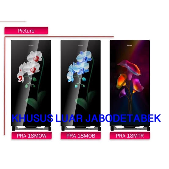 Jual KULKAS POLYTRON 1 PINTU PRA 18MNX / 18MTR /18 MOB / 18 MOW/18JB ...