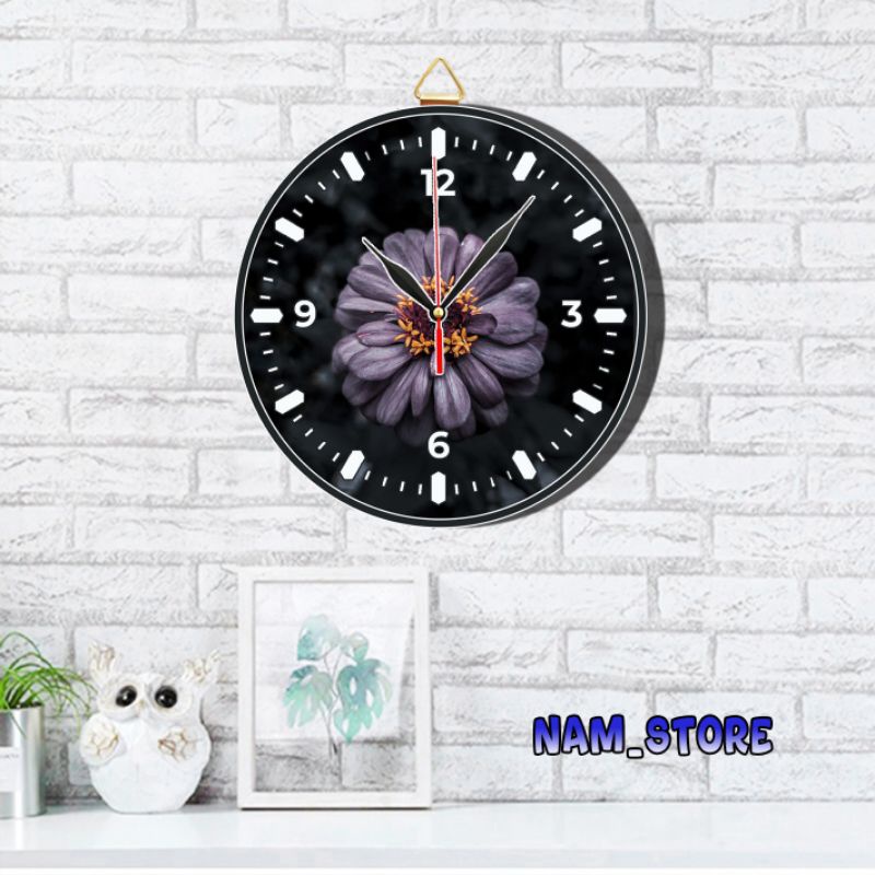 Jual jam dinding kayu gambar aesthetic minimalis harga bersahabat ...