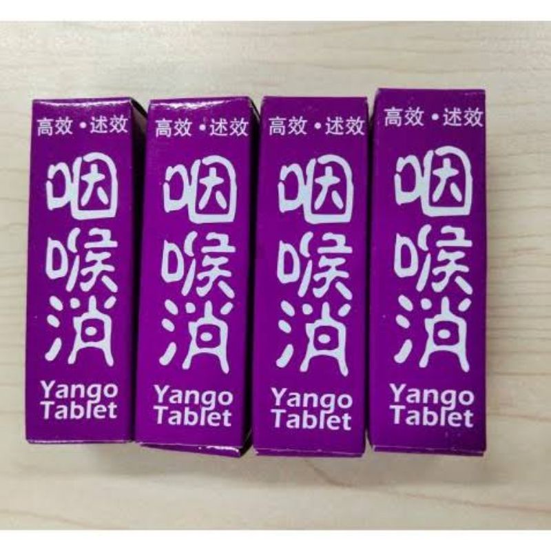 Jual Yango/tablet untuk sakit tenggorokan dan sariawan | Shopee Indonesia