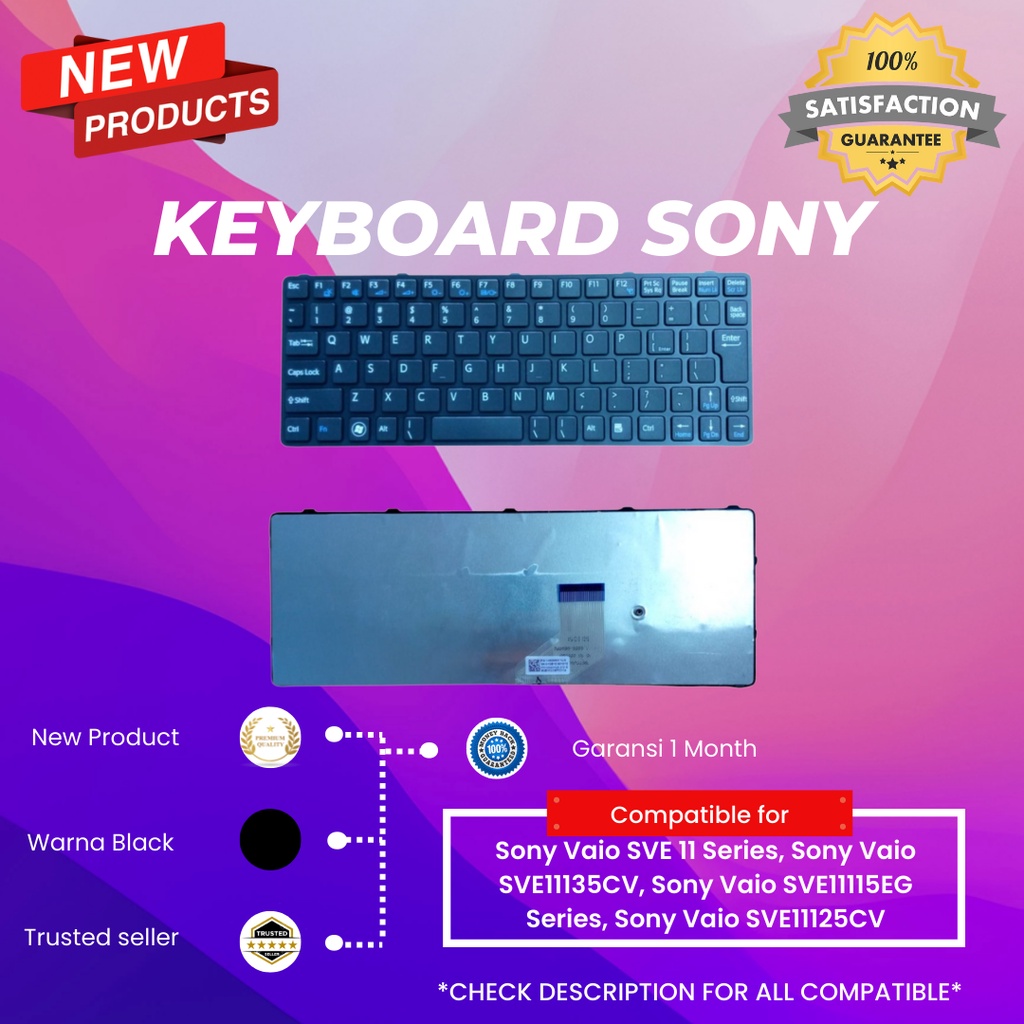 Jual Keyboard Laptop SONY VAIO SVE11 Series | Shopee Indonesia
