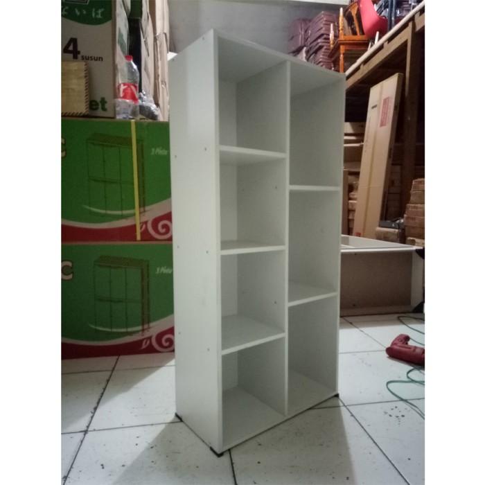 Jual Lemari Rak buku serbaguna | loker dokumen kantor kayu |7 Rak ...