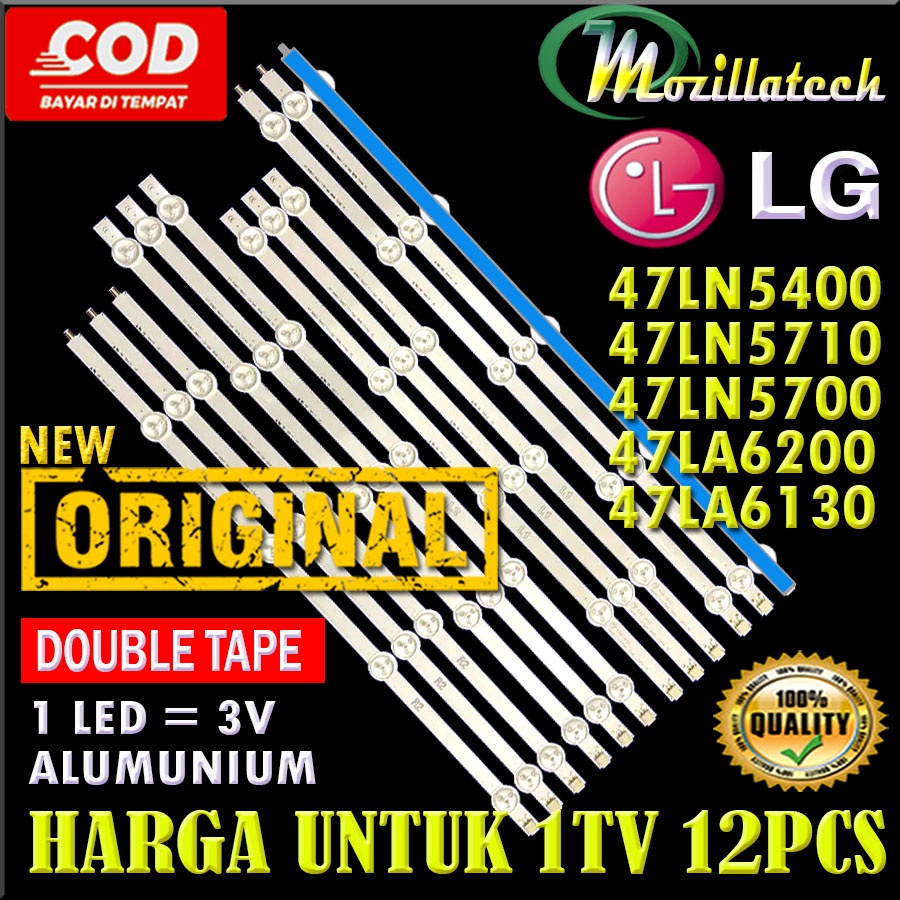 Jual BACKLIGHT LG 47LN5400 47LN5710 47LN5700 47LA6200 47LA6130 LED ...