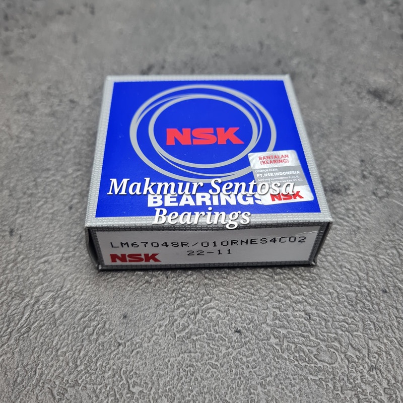 Jual LM67048/10 NSK Original Made In Japan - Bearing Roda Depan Bagian ...