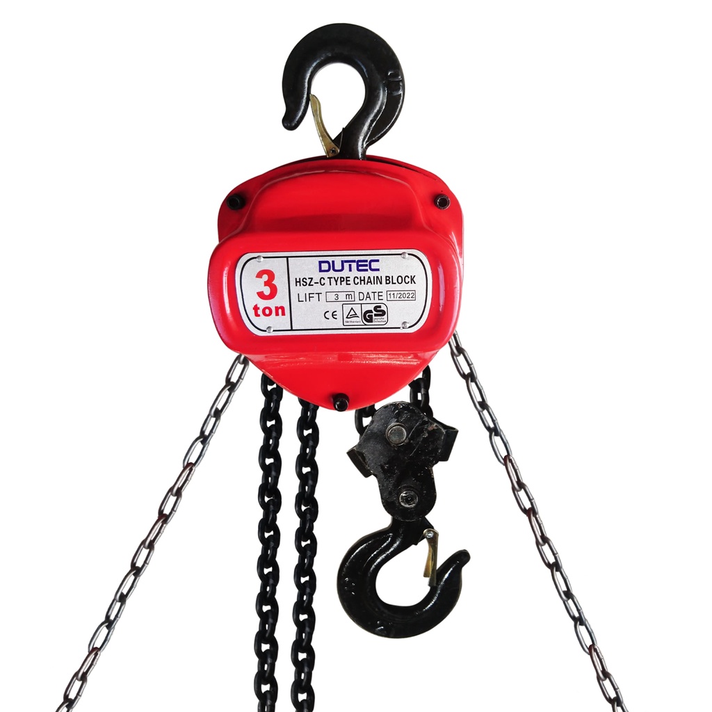 Jual Katrol Chain Block Hoist Takel Lifting Barang Derek Manual 3 Ton x ...