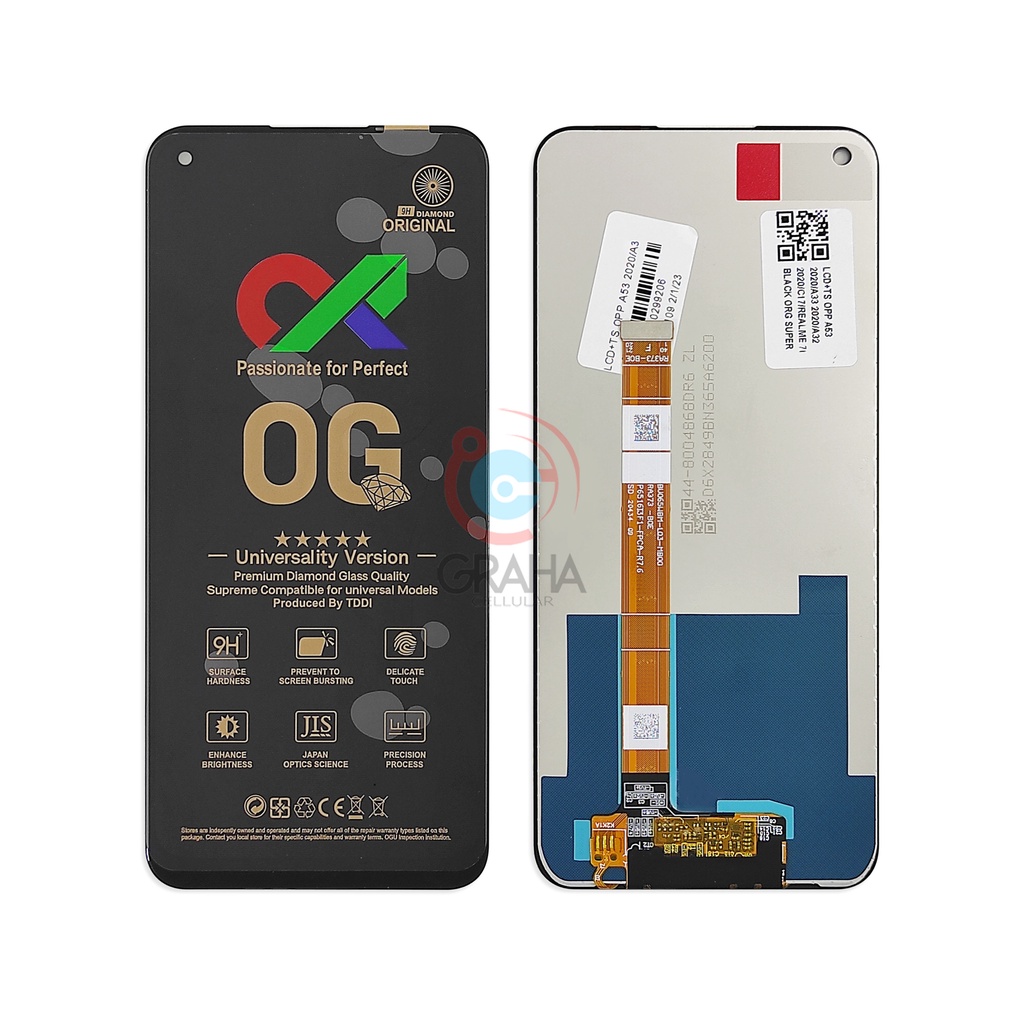 Jual LCD OPPO A53 2020 / A33 2020 / C17 / 7I FULLSET TOUCHSCREEN | Shopee Indonesia