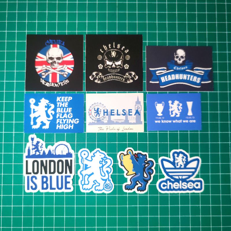 Jual Sticker Chelsea The Blues London is Blue Keep The Blue Flag Flying ...