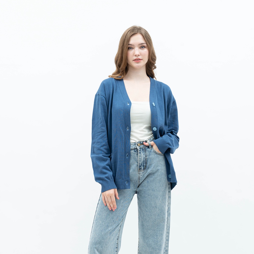 Jual NIGOO Mina Knit Cardigan Oversize | Shopee Indonesia