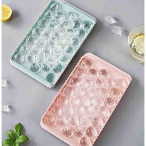 Jual Unik Cetakan Es Batu Bulat / Ice Cube Crystal Isi 33 Tray Murah ...