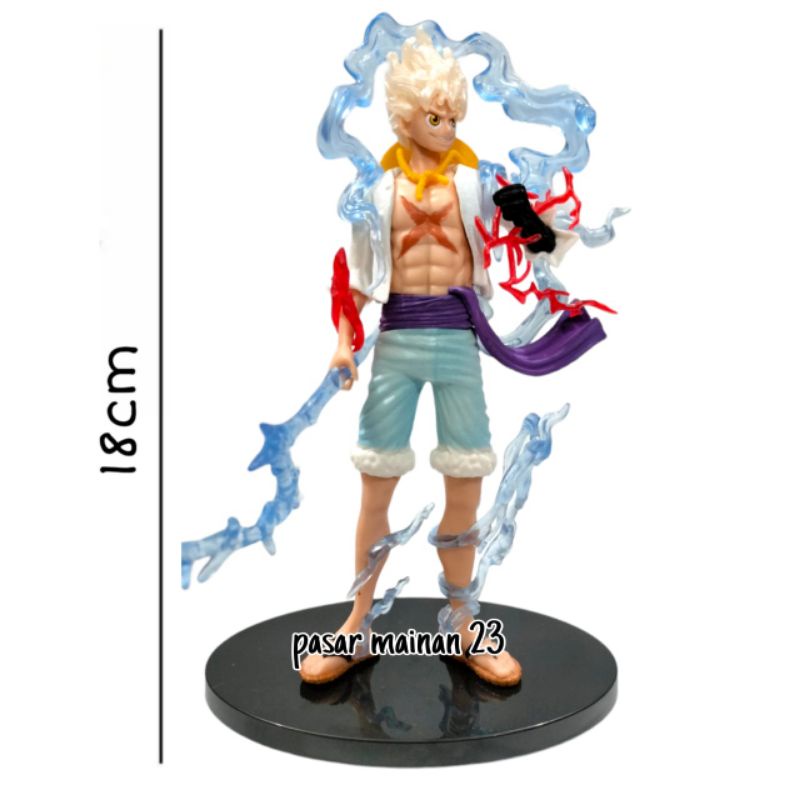 Jual Figure Monkey D Luffy Gear 5 TH Wano Anime One Piece Miniatur ...