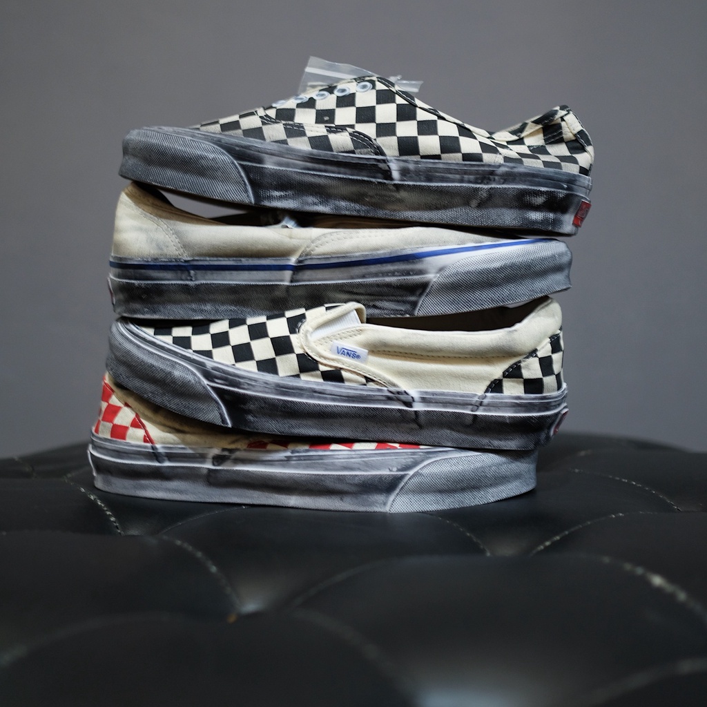 Jual VANS VAULT OG STRESSED LX | Shopee Indonesia