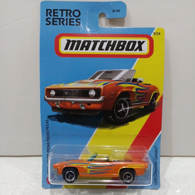 Jual Matchbox retro series 1969 CHEVROLET CAMARO | Shopee Indonesia