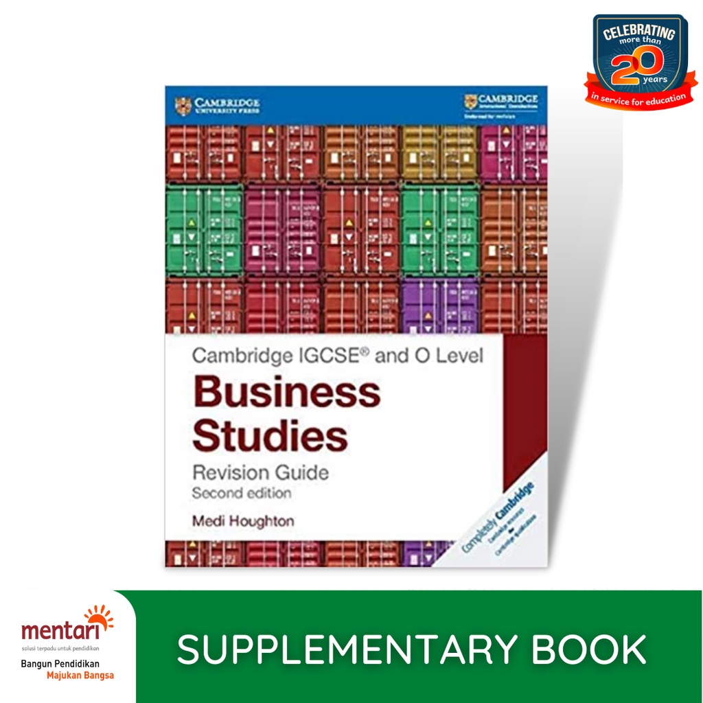 Jual Cambridge IGCSE & O-Level Business Studies Revision Guide| Buku tambahan latihan bisnis SMA ...