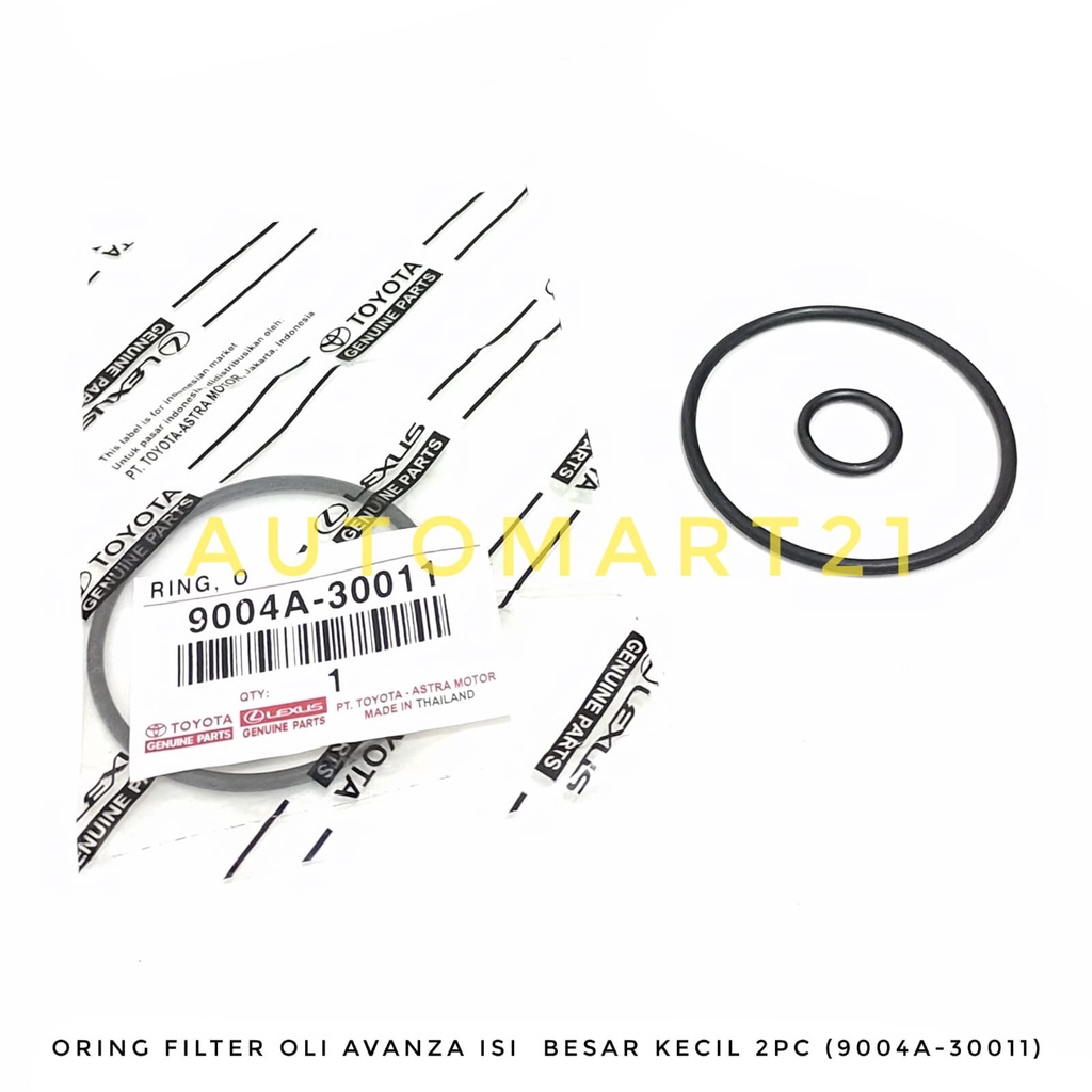 Jual ORING FILTER OLI AVANZA BESAR+KECIL (9004A-30011/30057) | Shopee ...