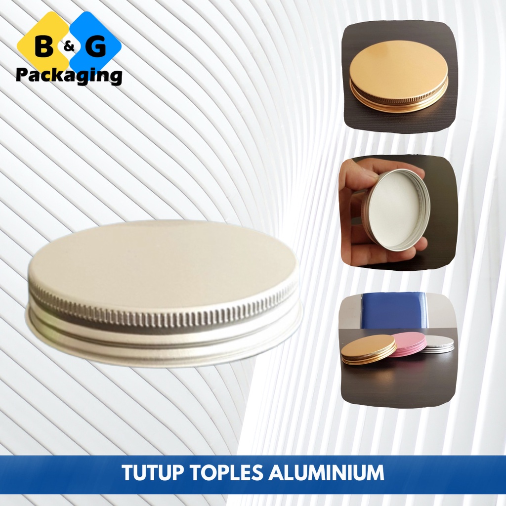 Jual ALUMINIUM JAR TUTUP TOPLES DIAMETER 9CM KUALITAS IMPORT / TUTUP ...