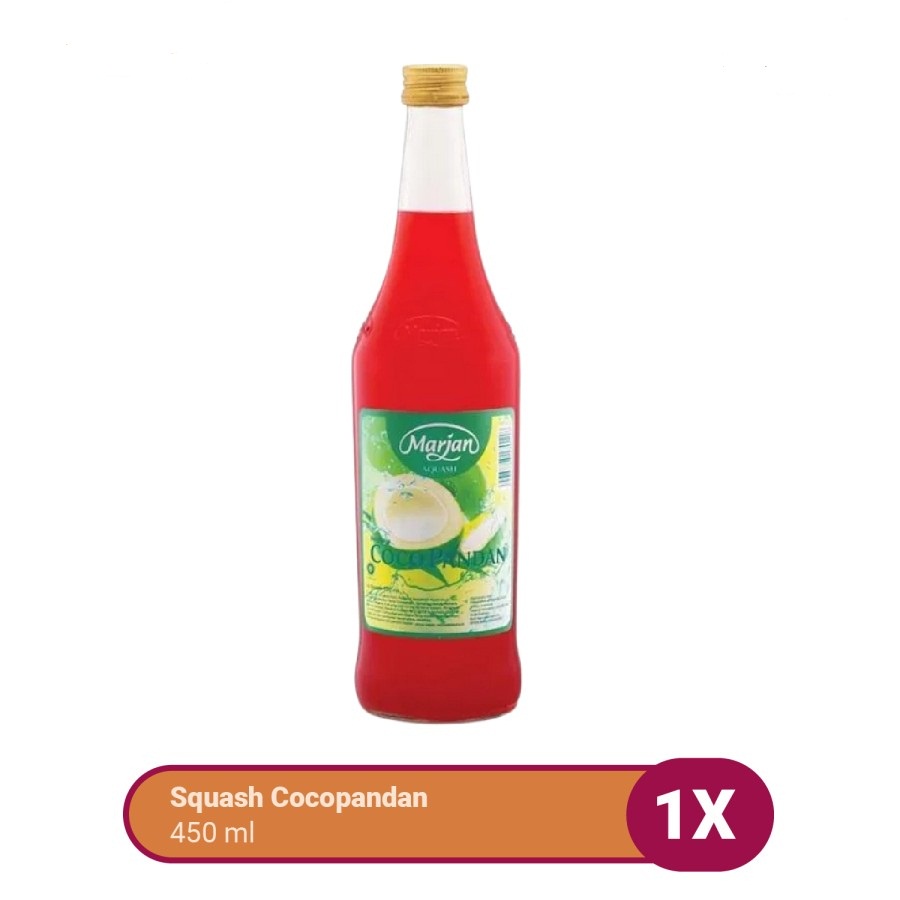 Jual SIRUP MARJAN SQUASH COCOPANDAN 450ML | Shopee Indonesia