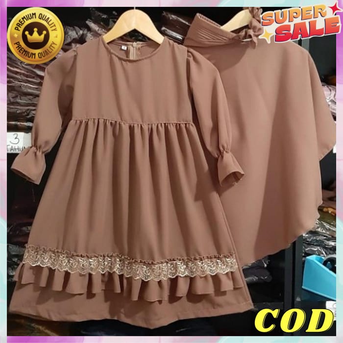 Jual Gamis Anak Terbaru2023 Baju Anak Anak Cewek Pakaian Dres Anak2 ...