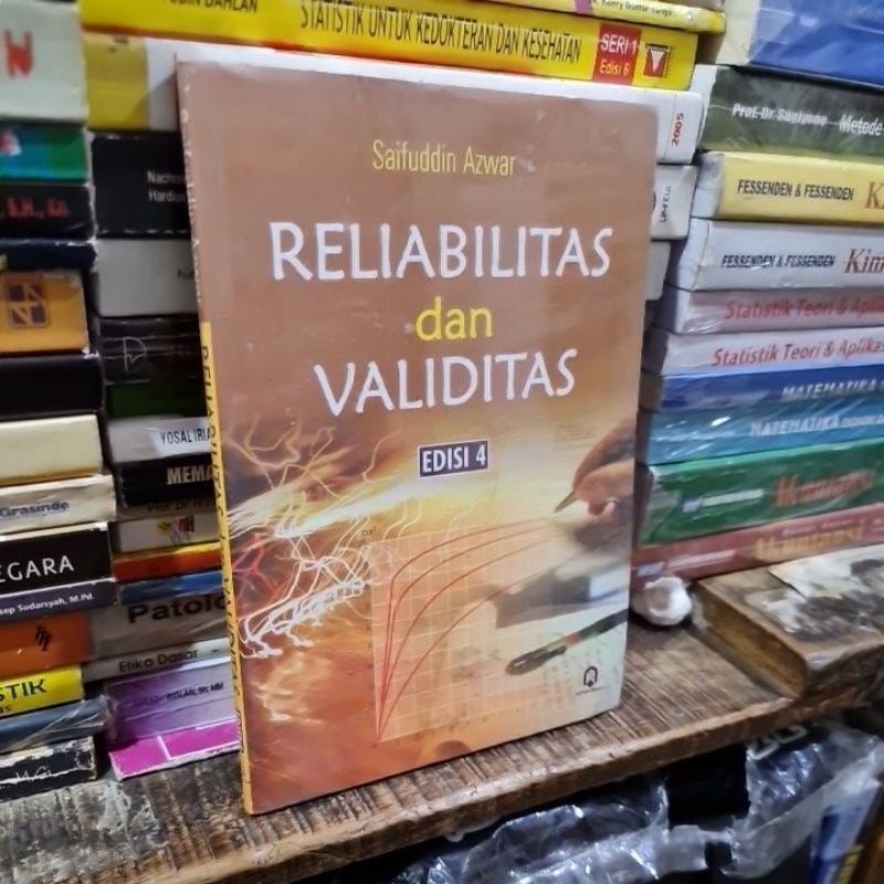 Jual Reliabilitas dan Validitas edisi 4 by Saifuddin Azwar | Shopee ...