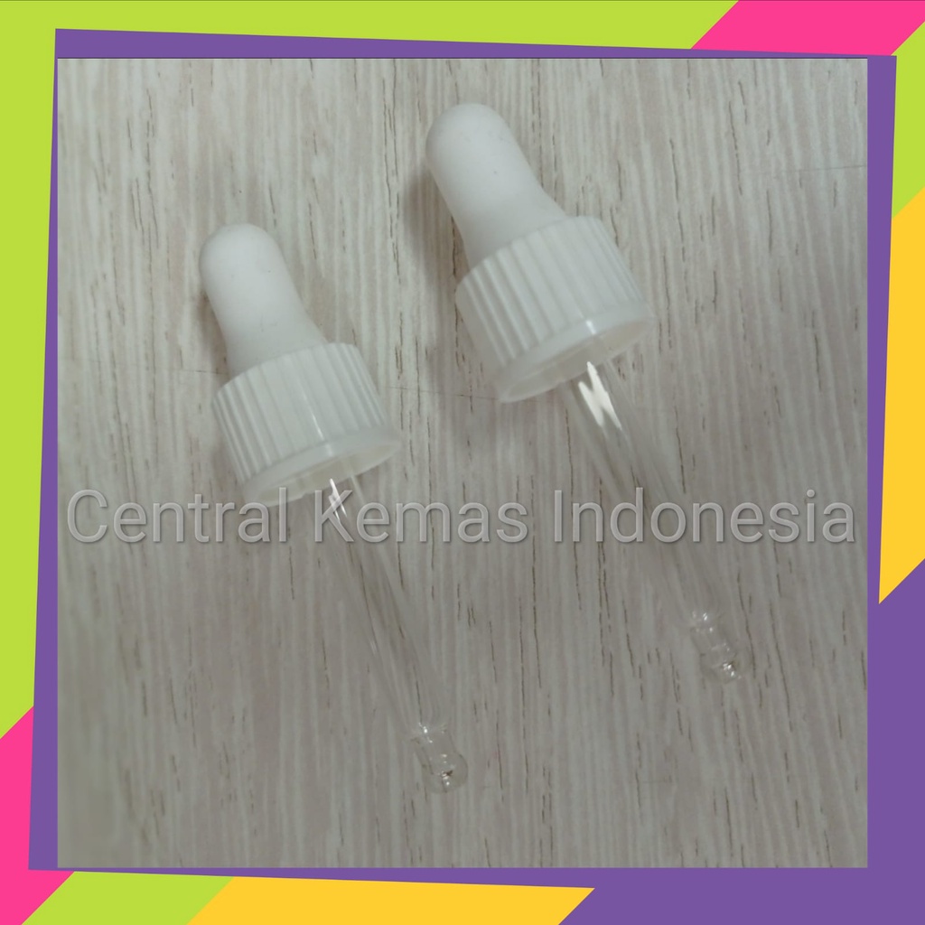 Jual Tutup botol Dropper, PIPETTE WHITE/PUTIH (PIPETTE SERUM,PIPETTE ...